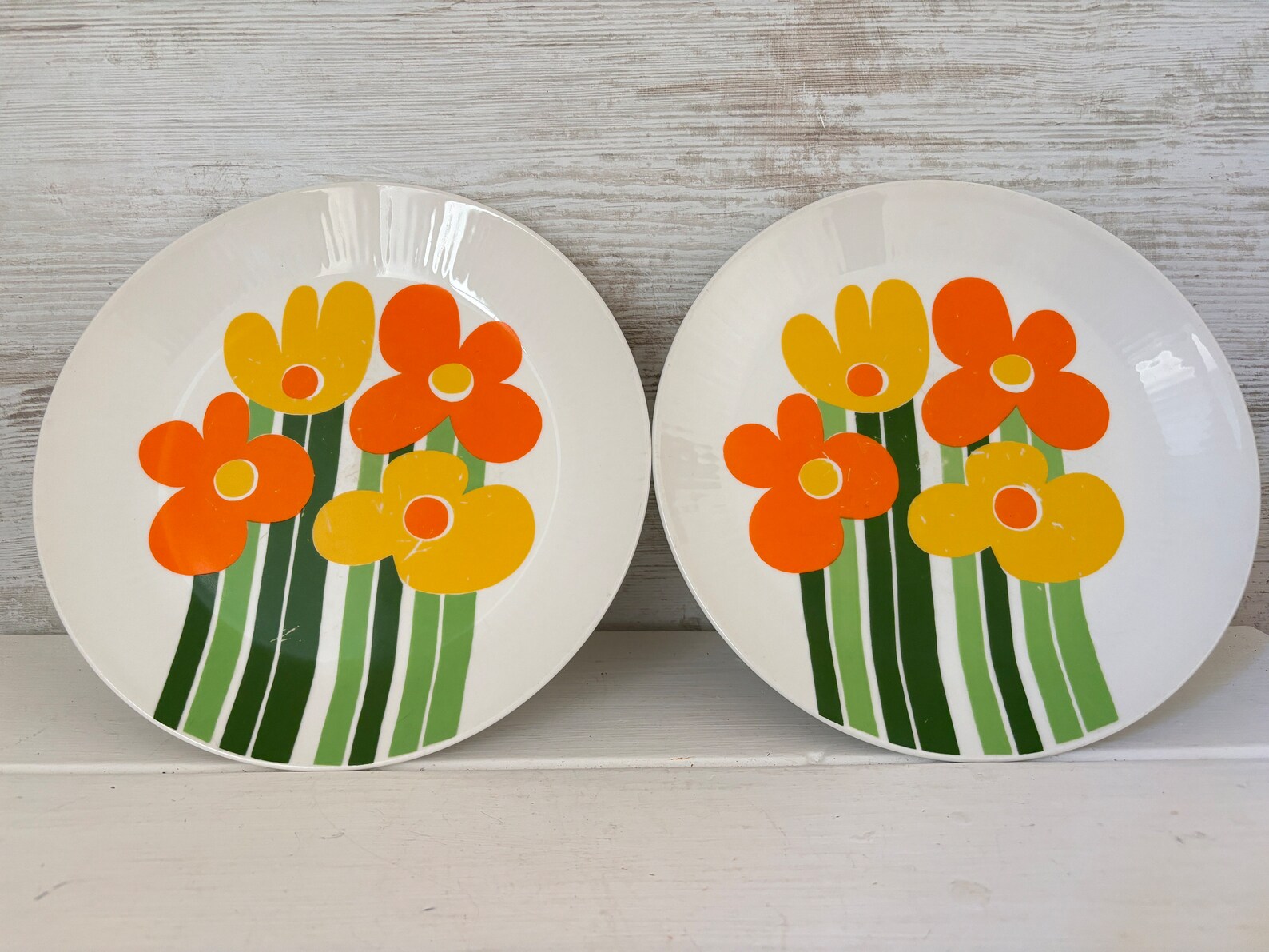 RARE Figgjo Flint Annemarie Dinner Plates, 1970s Scandinavian Ceramic ...