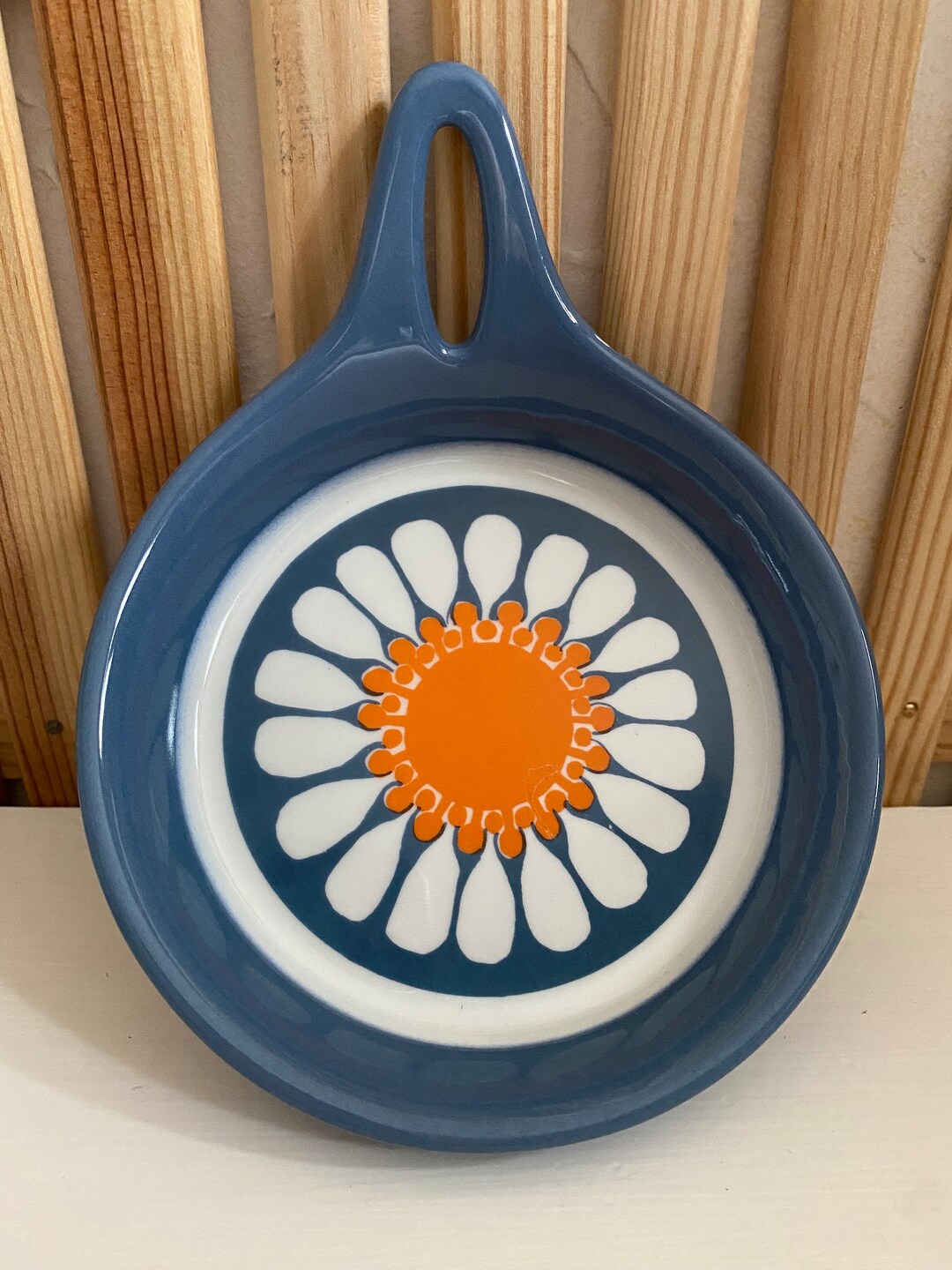 Vintage Figgjo Flint Daisy Dish: 70s Nordic Serving Skillet - Etsy