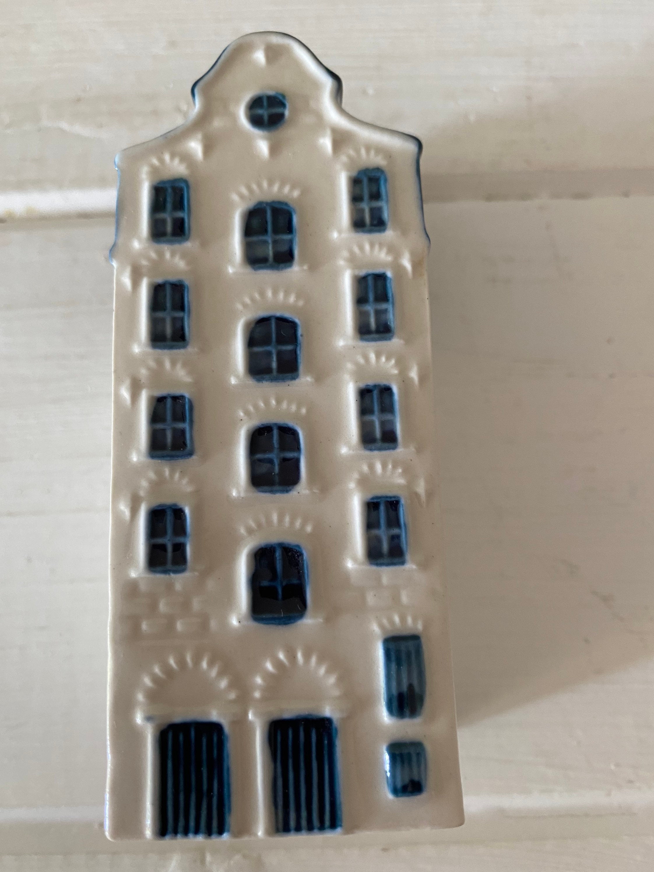 KLM Delft Bols House . Collectible Miniature Delft House - Etsy