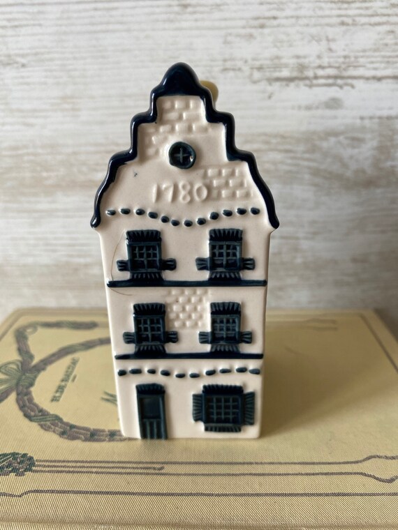 KLM Delft Bols House . Collectible Miniature Delft House - Etsy
