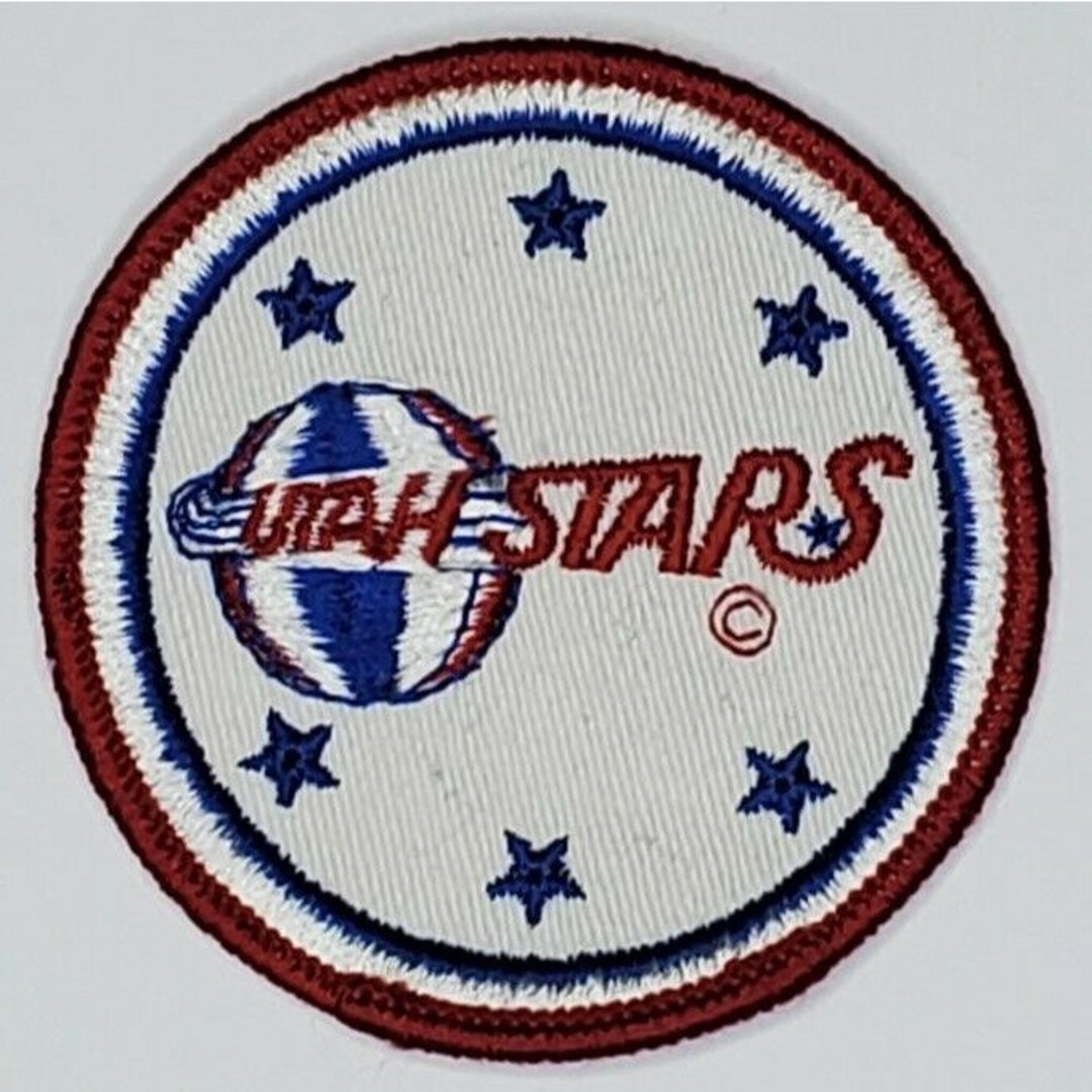 Vintage Utah Stars Patch Never Used ABA Basketball 3in Excellent Cond ...