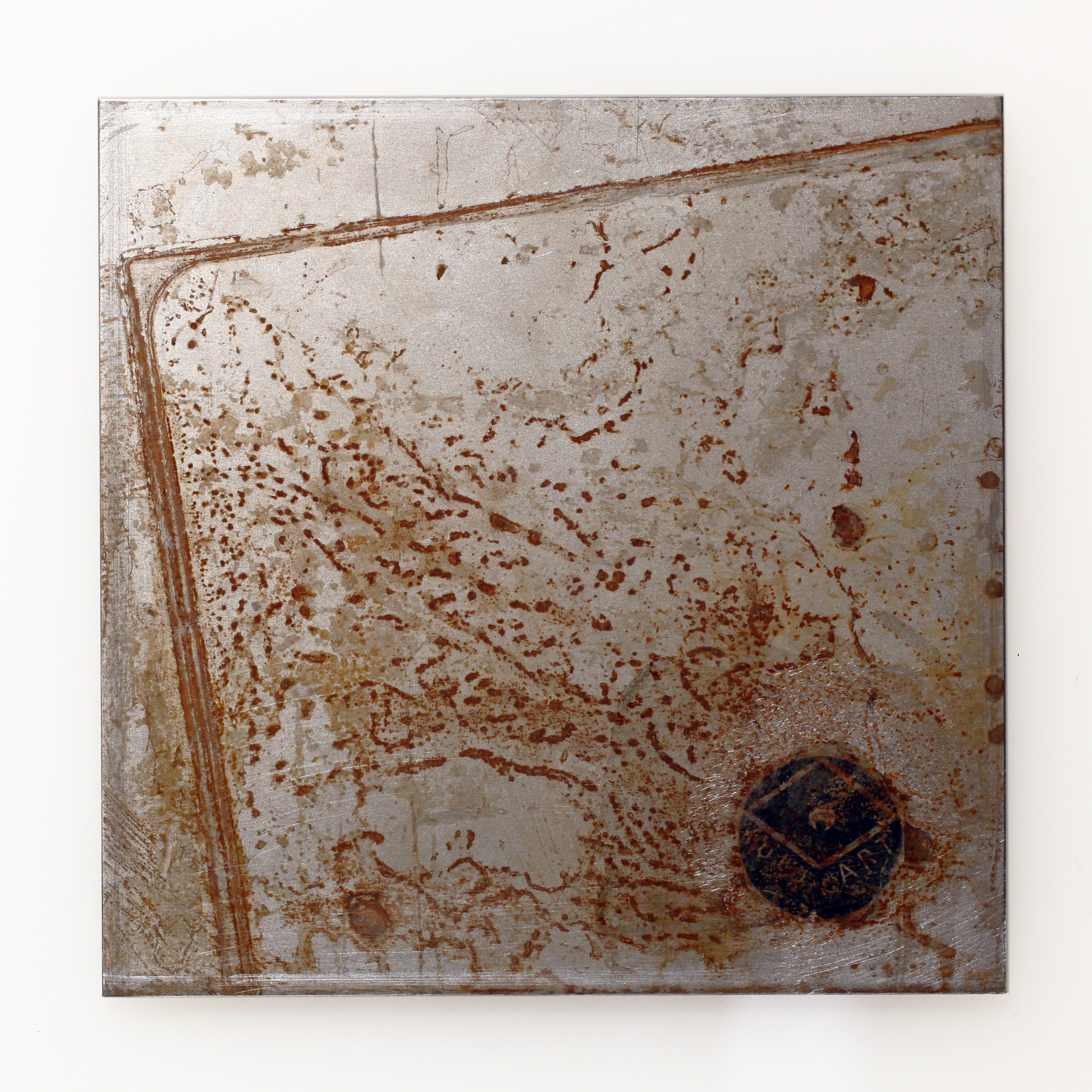 Photo On Rust Nude Photo On Metal Photo Art Elaborately Made Processed Photo Work