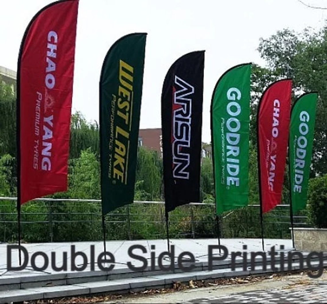 Custom Feather Flags Advertising Flags Beach Flag Custom - Etsy