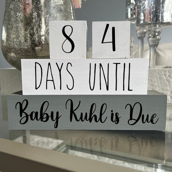 Maternity Countdown - Etsy