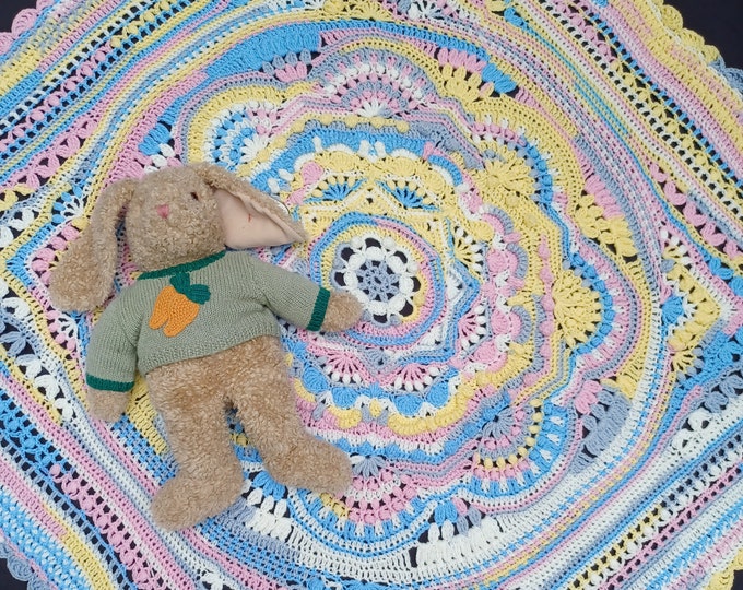 Arcadia Handmade Crochet Blanket/gift/special Occasion/family - Etsy