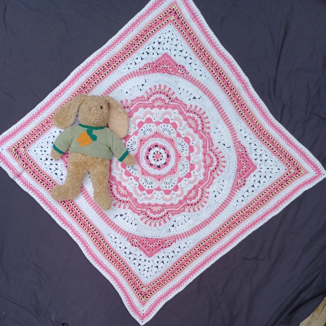 Pretty in Pink Baby Blanket - Etsy