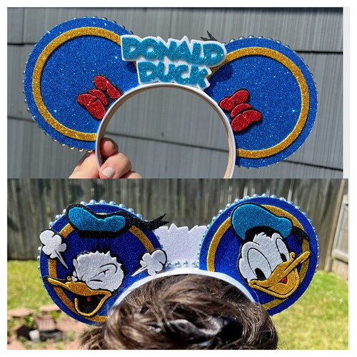 Donald Duck Inspired Ears - Etsy