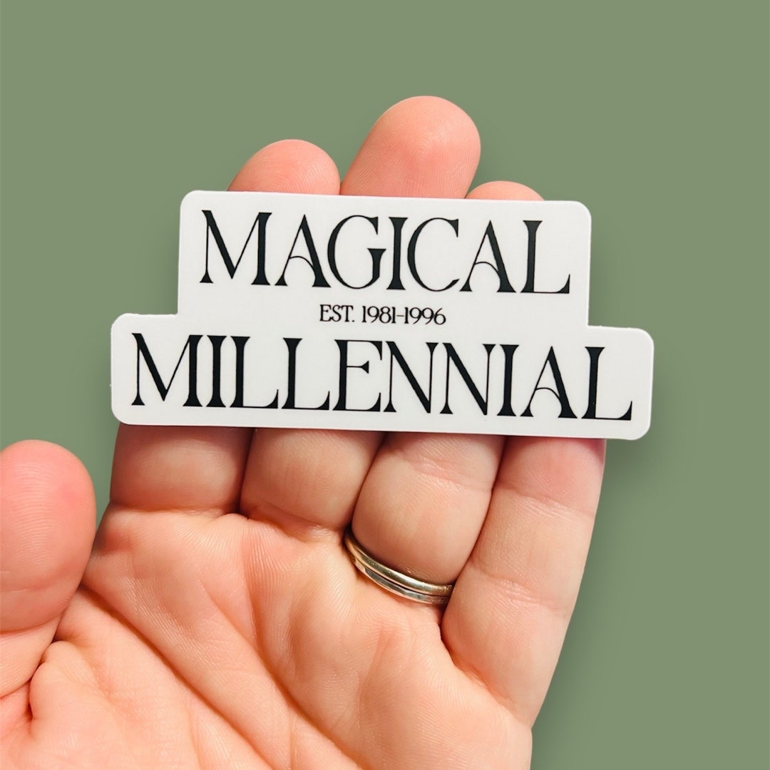 Vinyl Magical Millennial Sticker Millennial Sticker Disney Sticker ...