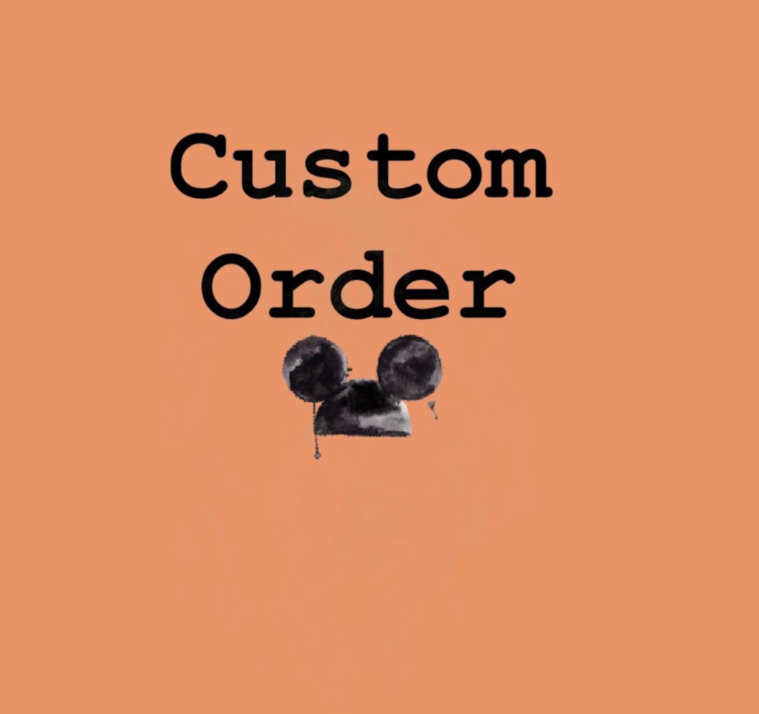 Custom Mickey Ears Custom Disney Ears Disney Ears Mickey - Etsy