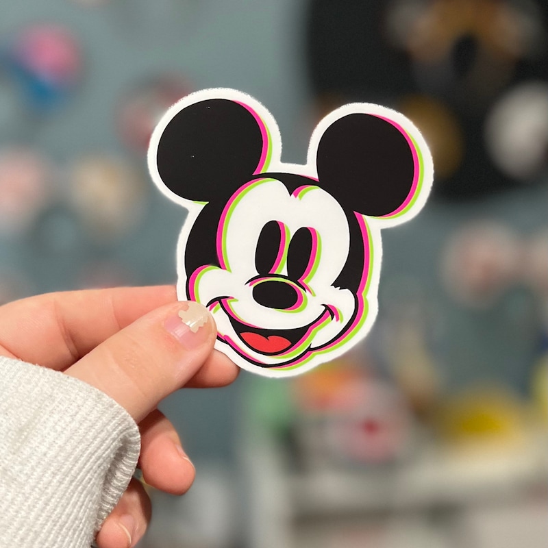 Mickey Mouse Sticker - Etsy