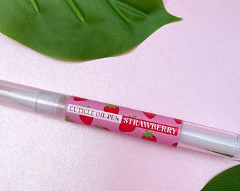 Strawberry Cuticle Oil - Etsy