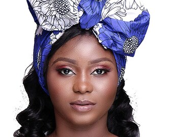 African Head Scarf - Etsy