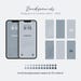 Ios 18 App Icon Pack, Light Gray App Icons, Pale Gray iPhone Aesthetic ...