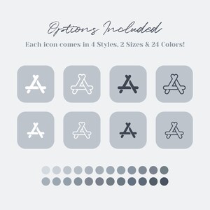 Ios 18 App Icon Pack, Light Gray App Icons, Pale Gray iPhone Aesthetic ...