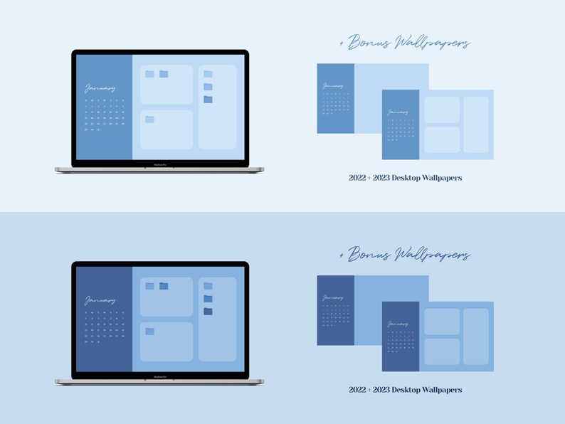 Desktop Icons Mac Folder Icons Ocean Sky Blue Wallpaper - Etsy