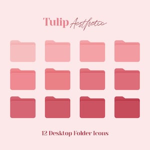 Desktop Icons, Mac Folder Icons, Bright Pink Wallpaper Desktop ...