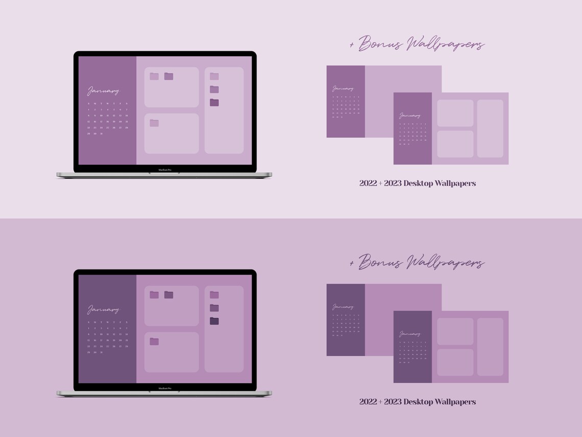 Desktop Icons Mac Folder Icons Purple Wallpaper Desktop - Etsy Canada