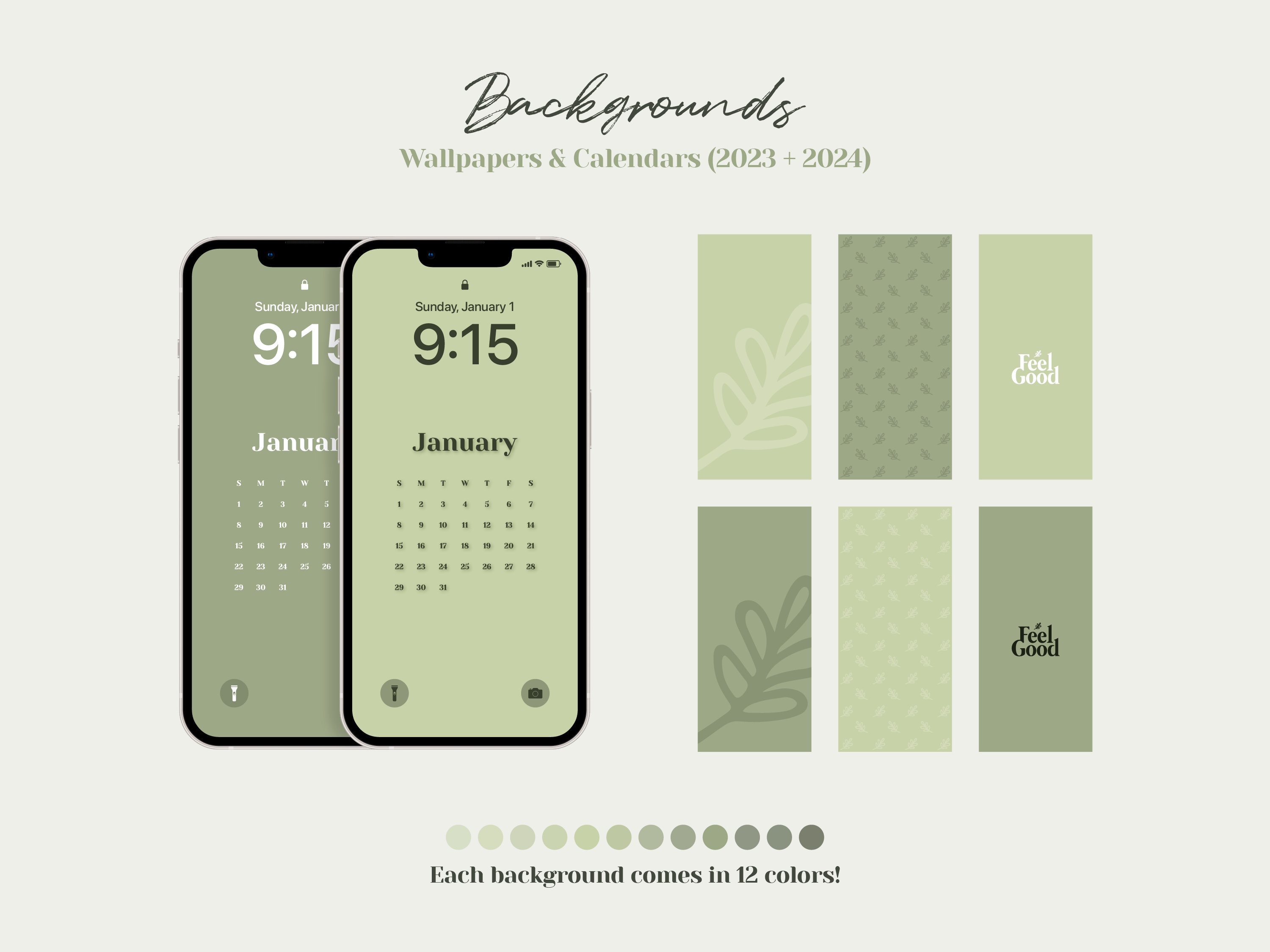Ios 17 App Icon Pack, Light Green App Icons, Pale Green iPhone ...