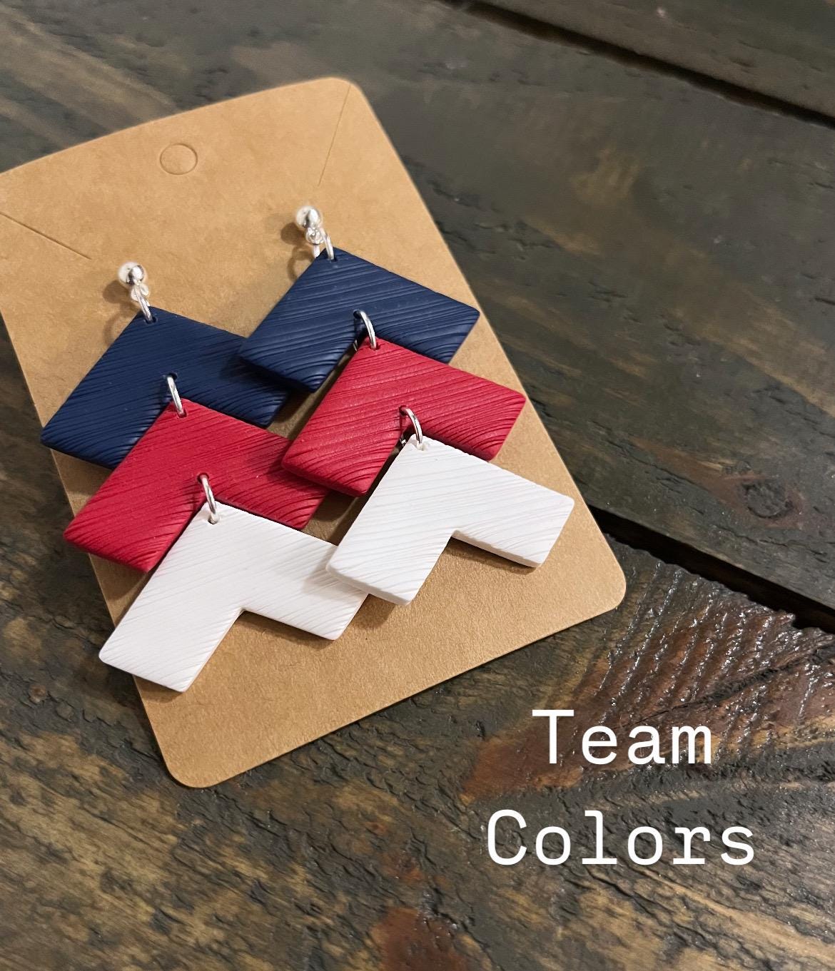 Houston Texans Team Spirit Collection | Football Jewelry | Polymer Clay ...