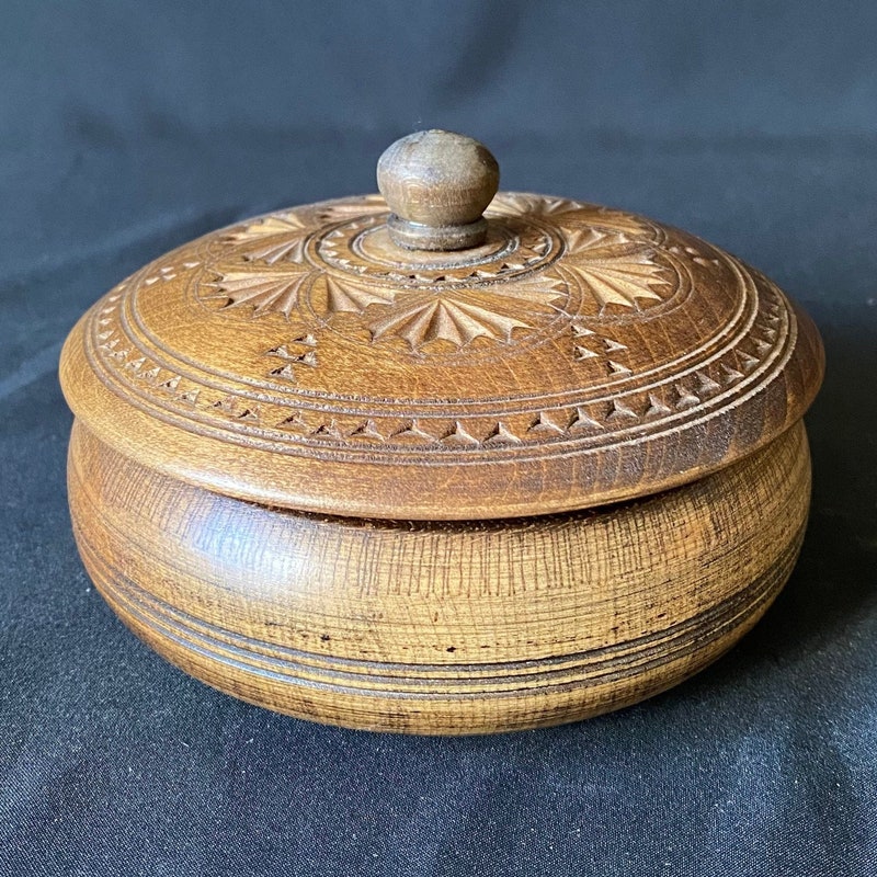 Lidded Bowl - Etsy