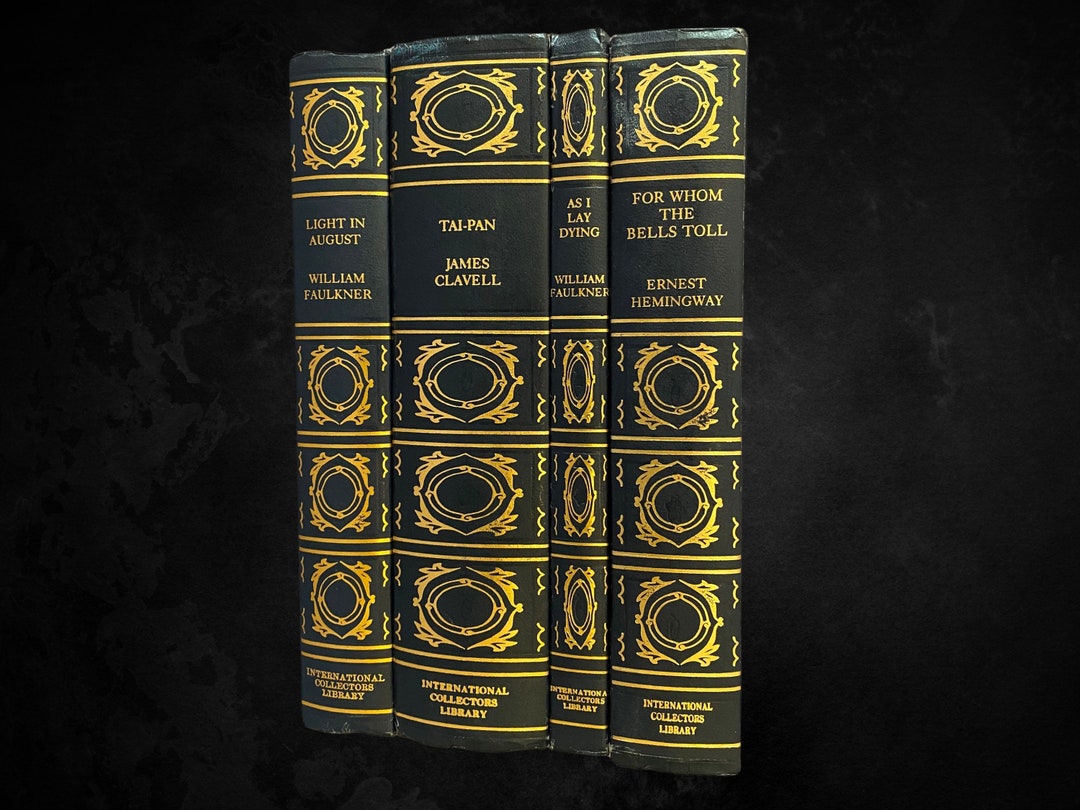 Vintage Four Book Set - International Collectors Library - Etsy