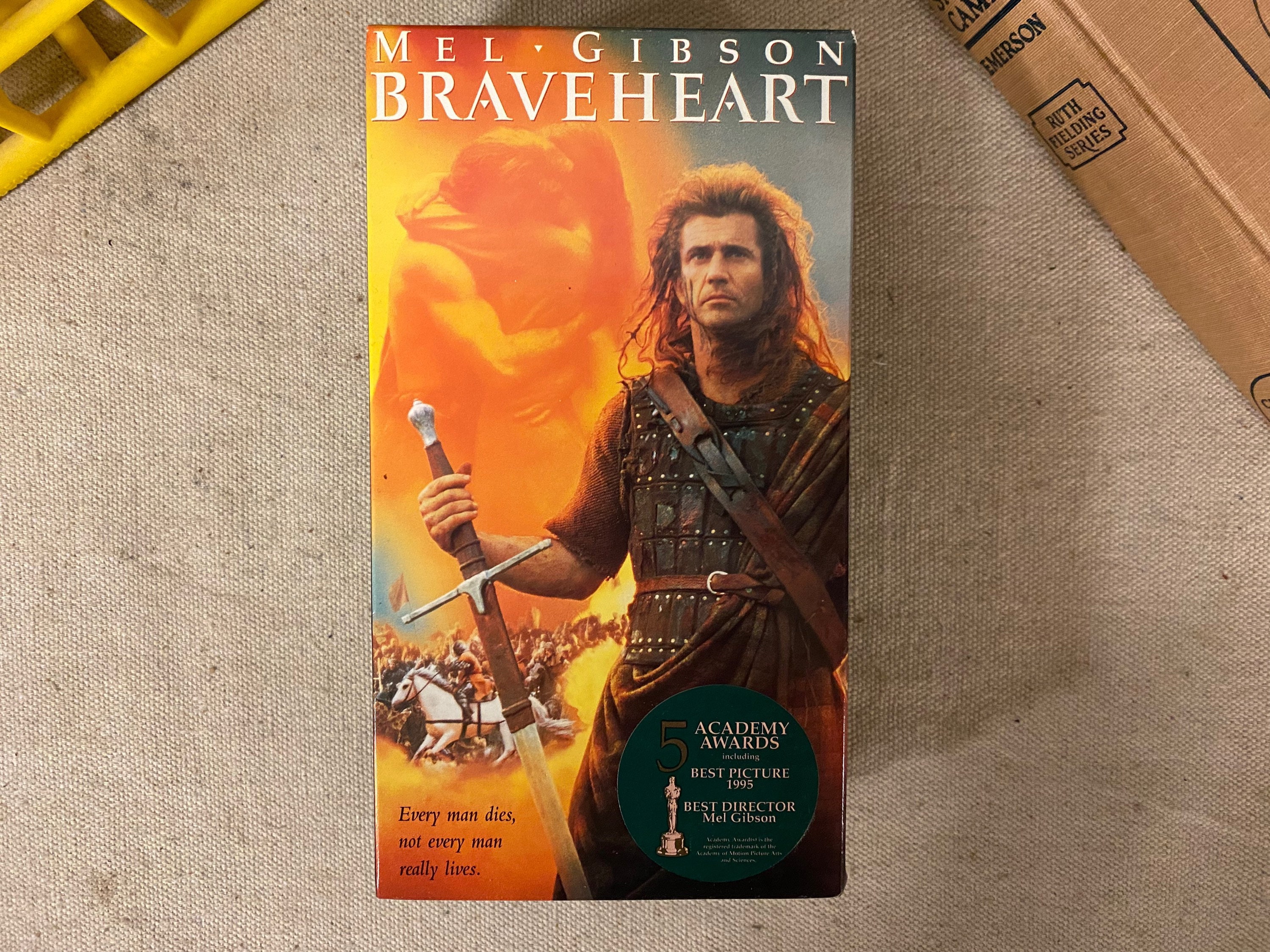 Vintage VHS Mel Gibson Brave Heart 2 Video Tapes - Etsy