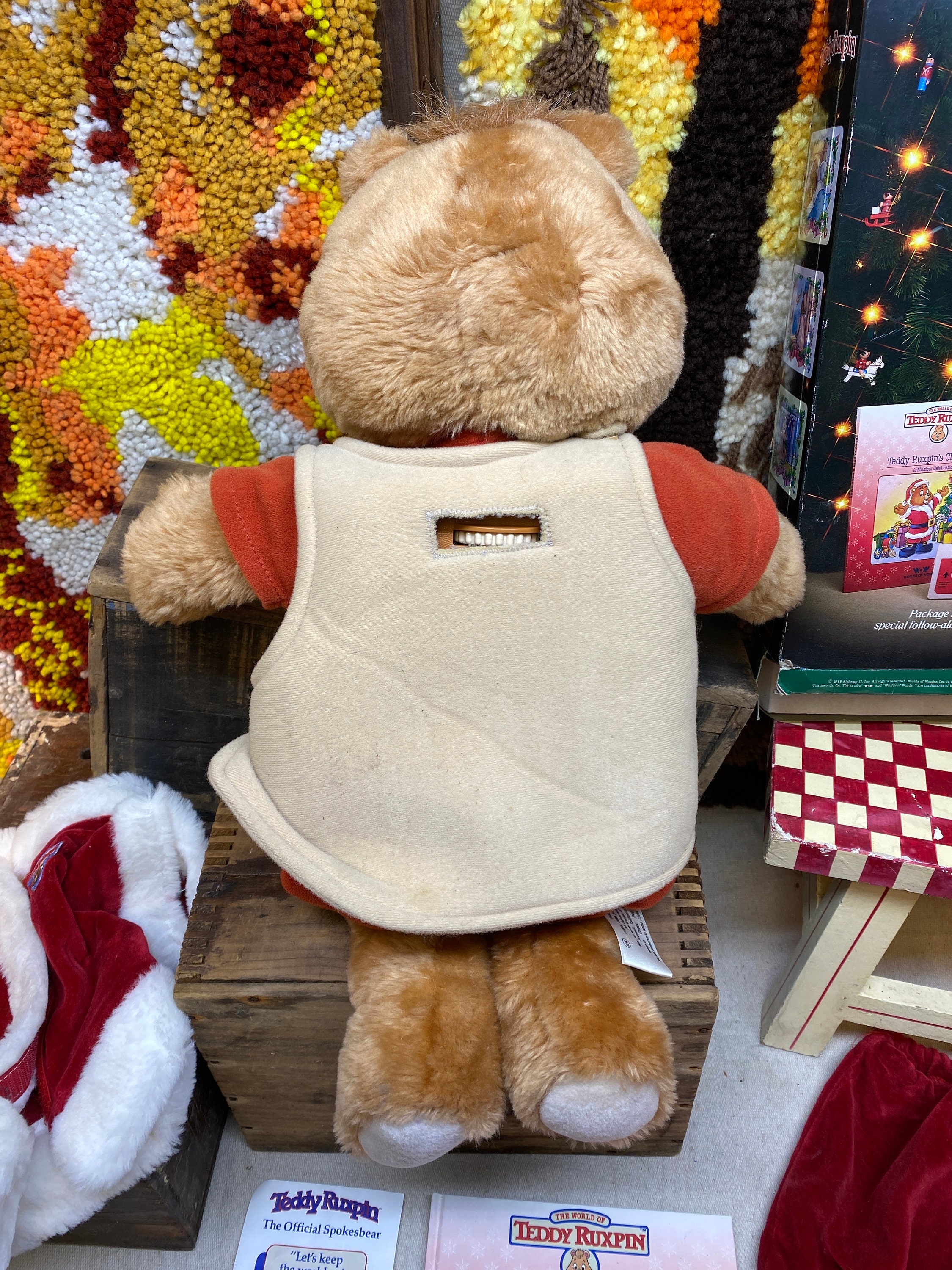 Vintage Teddy Ruxpin and Christmas Celebration - Etsy