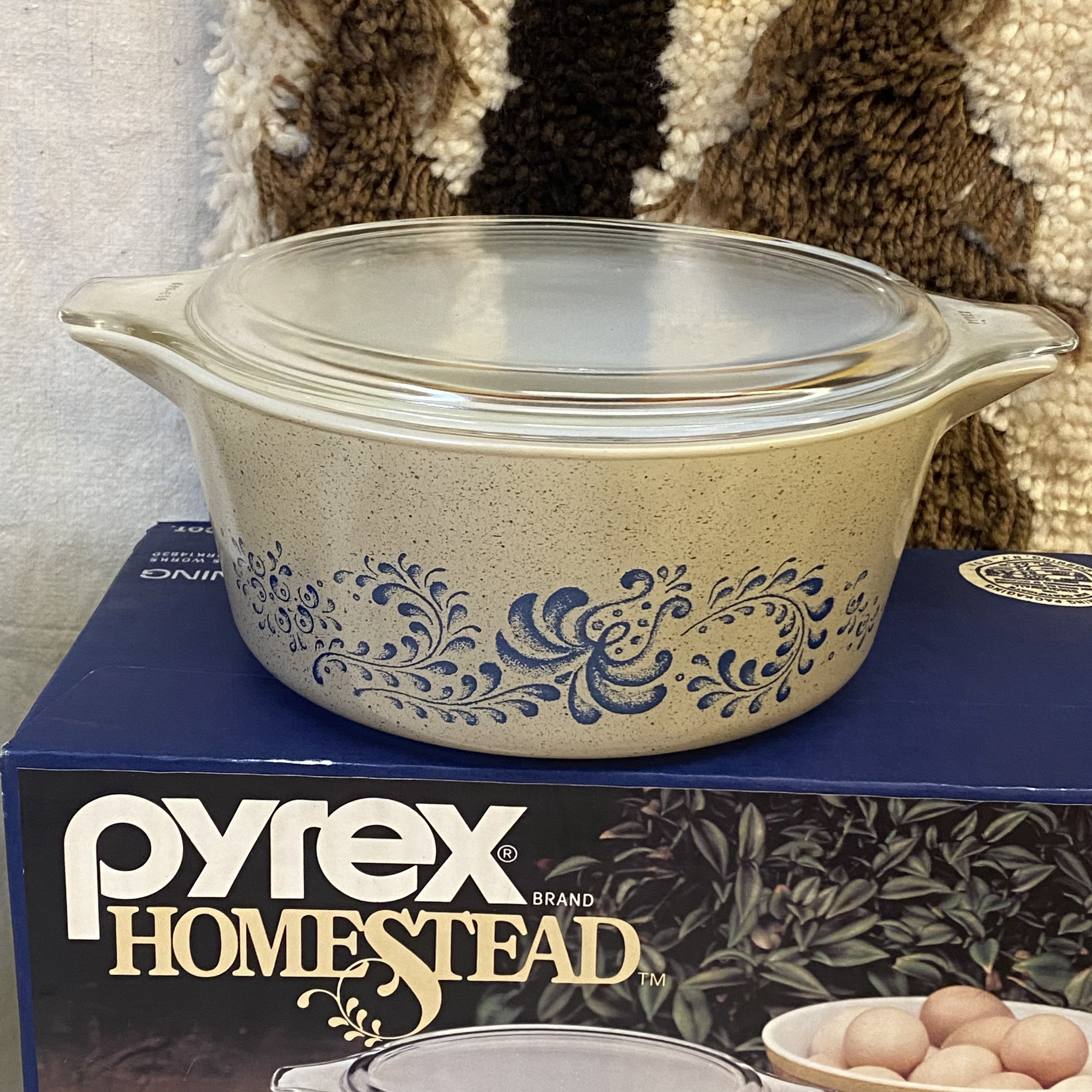 Vintage Pyrex Homestead 4 Piece Country Kitchen Set - Etsy