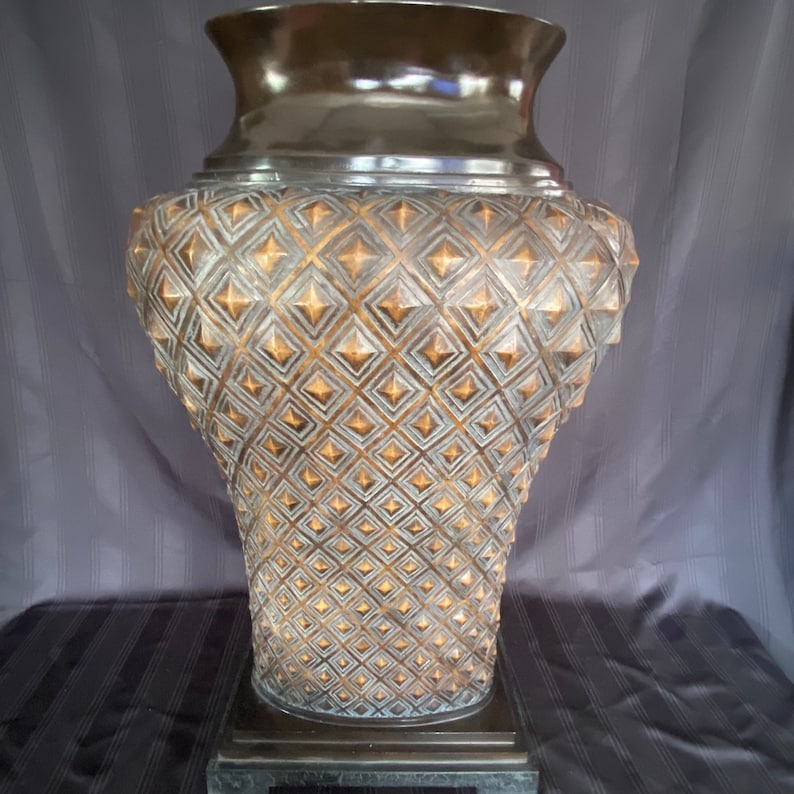 Vintage Carolyn Kinder Collection Large Textured 32 Floor Vase - Etsy