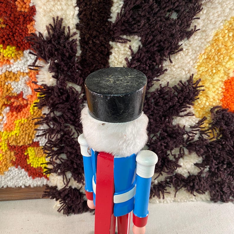Vintage Wood Nutcracker - Etsy