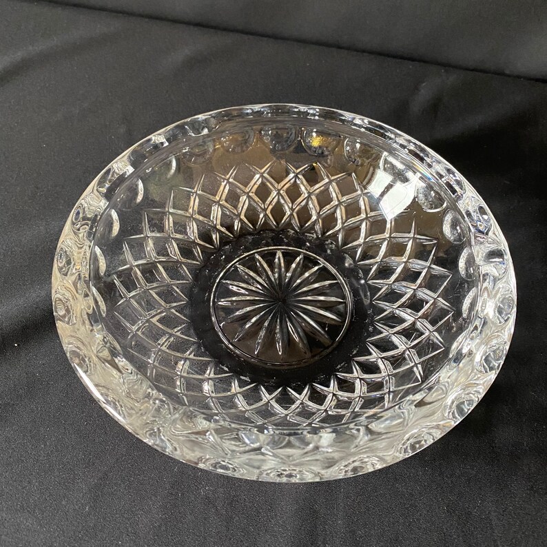 Vintage Princess House Lead Crystal Ashtray - Etsy