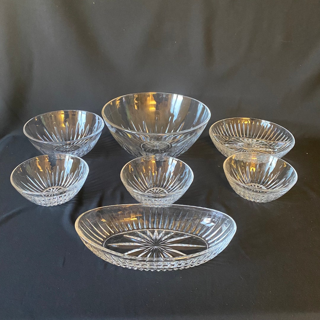 Vintage Princess House Crystal Serving Dishes - Etsy