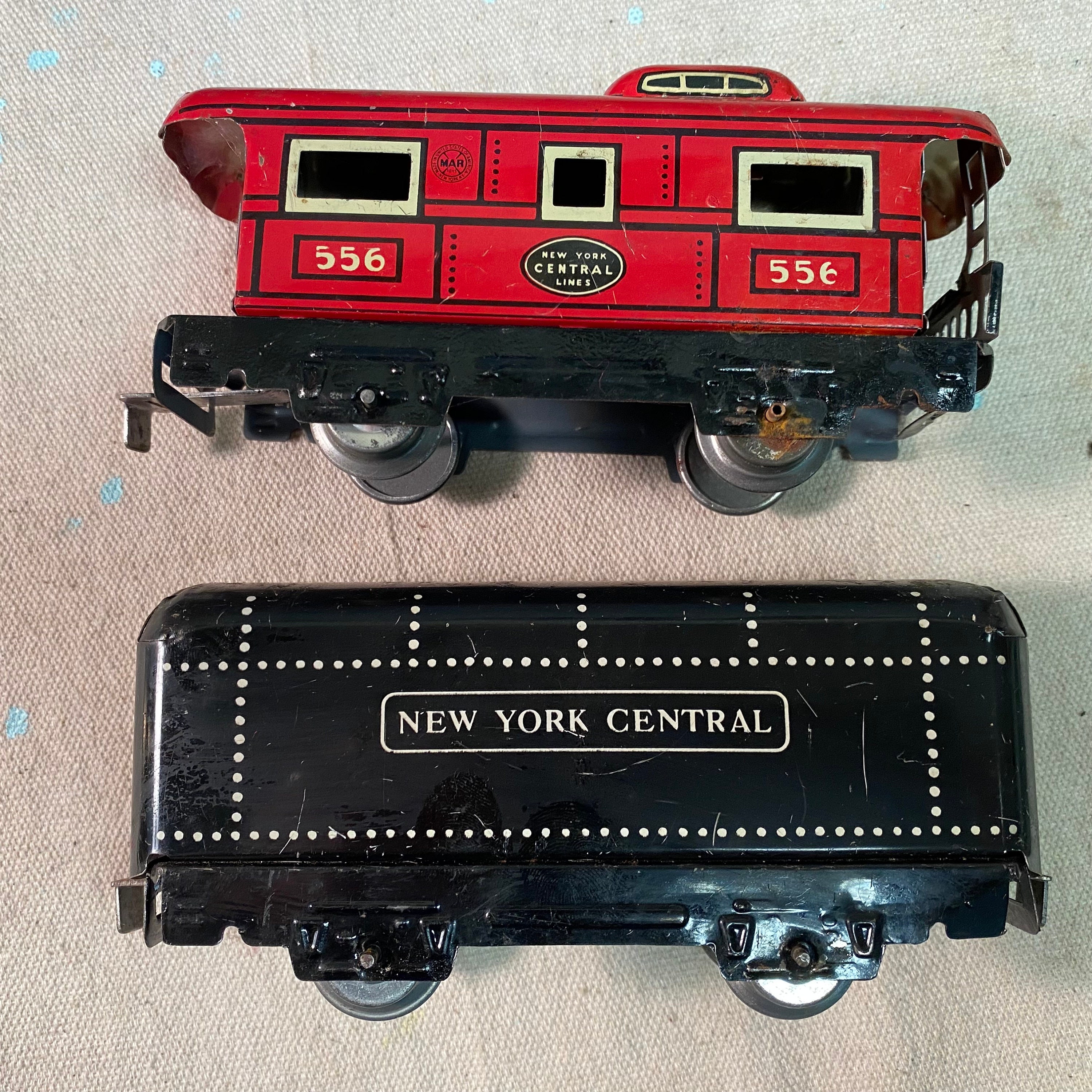 Vintage Marx Toy Train Set - Etsy