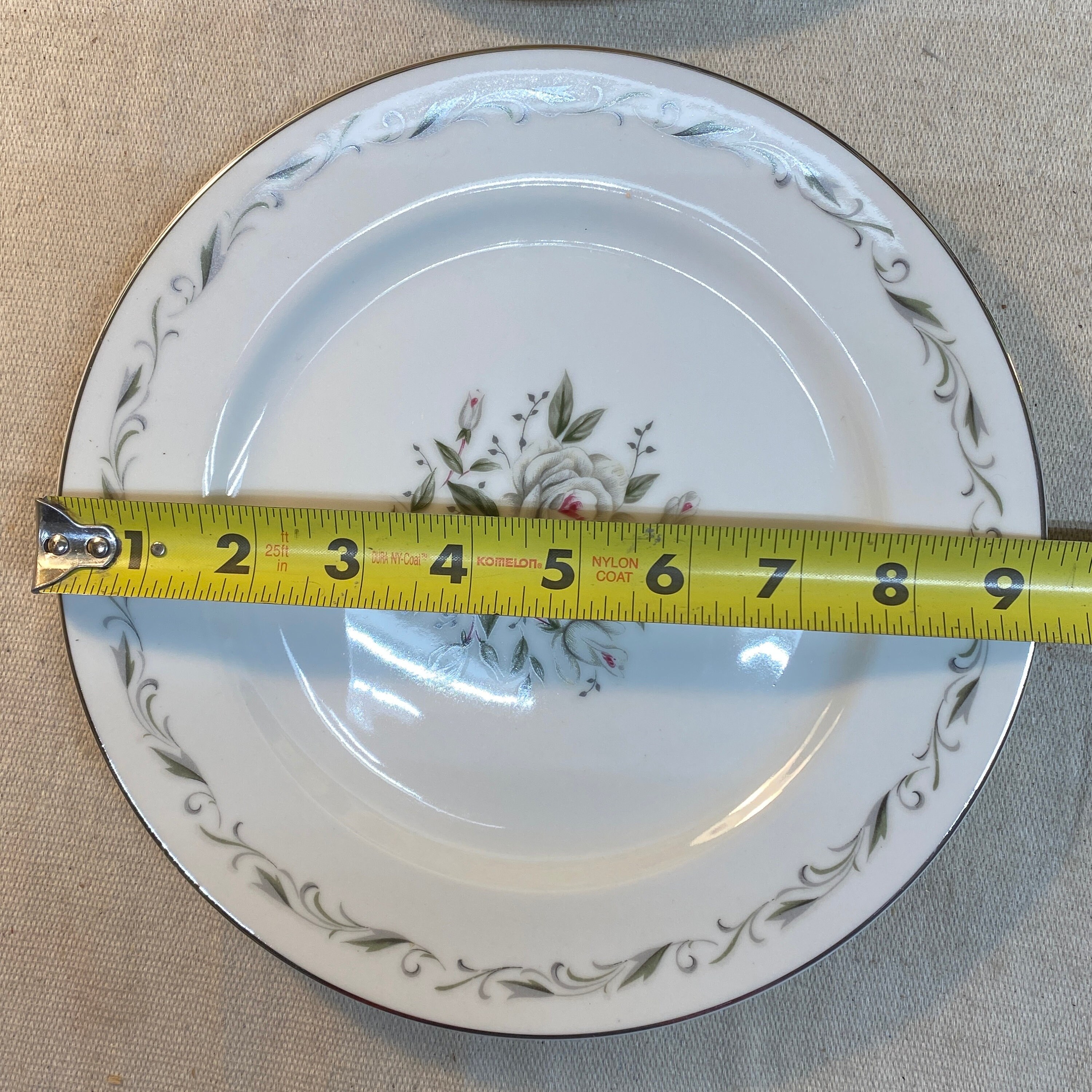 Vintage 15 Piece romance Diamond China Japan Dish Set - Etsy