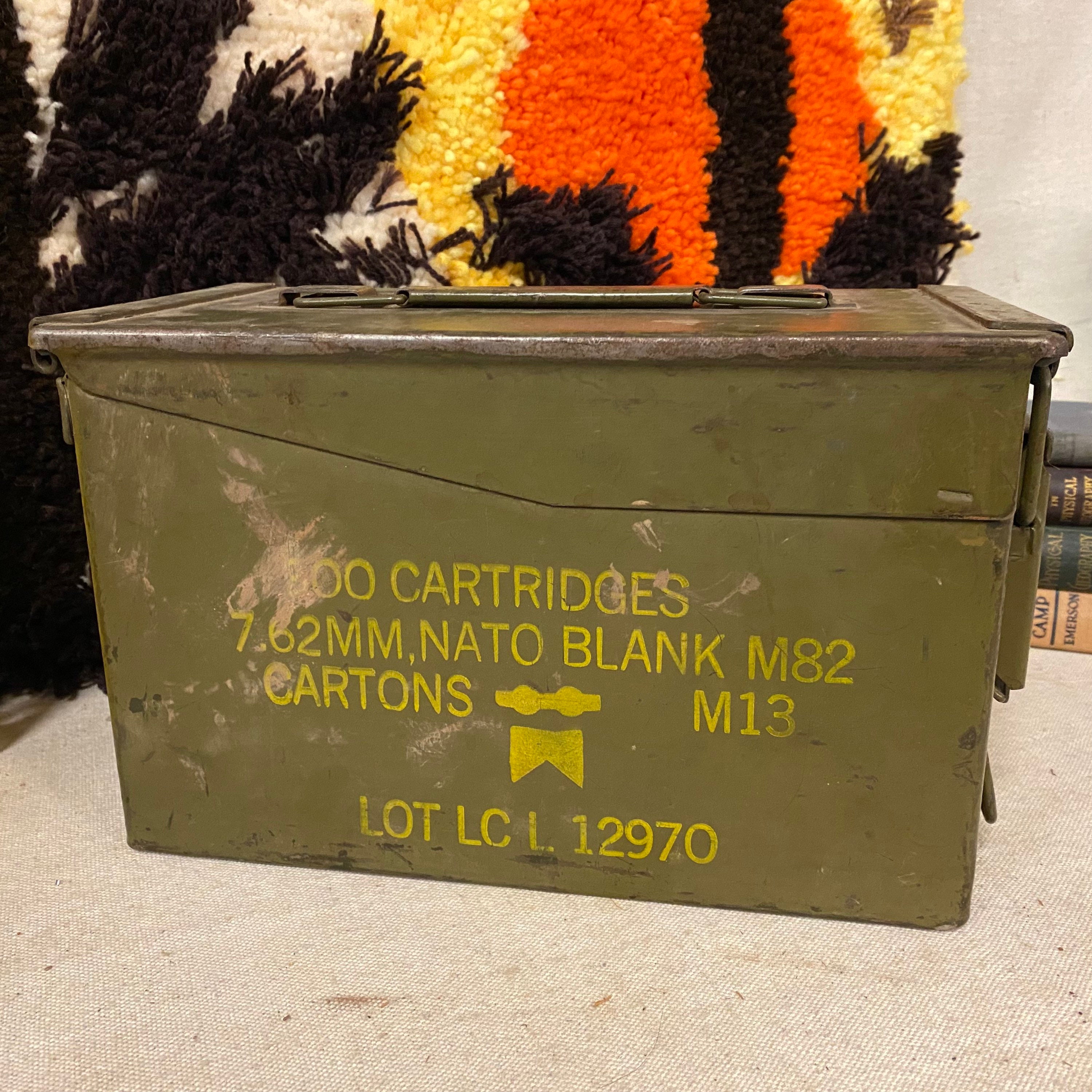 Vintage Military Green Surplus Ammo Can 300 Cartridge 7.62mm - Etsy