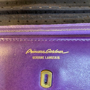 Vintage Princess Gardner Leather Clutch/wallet/trifold - Etsy
