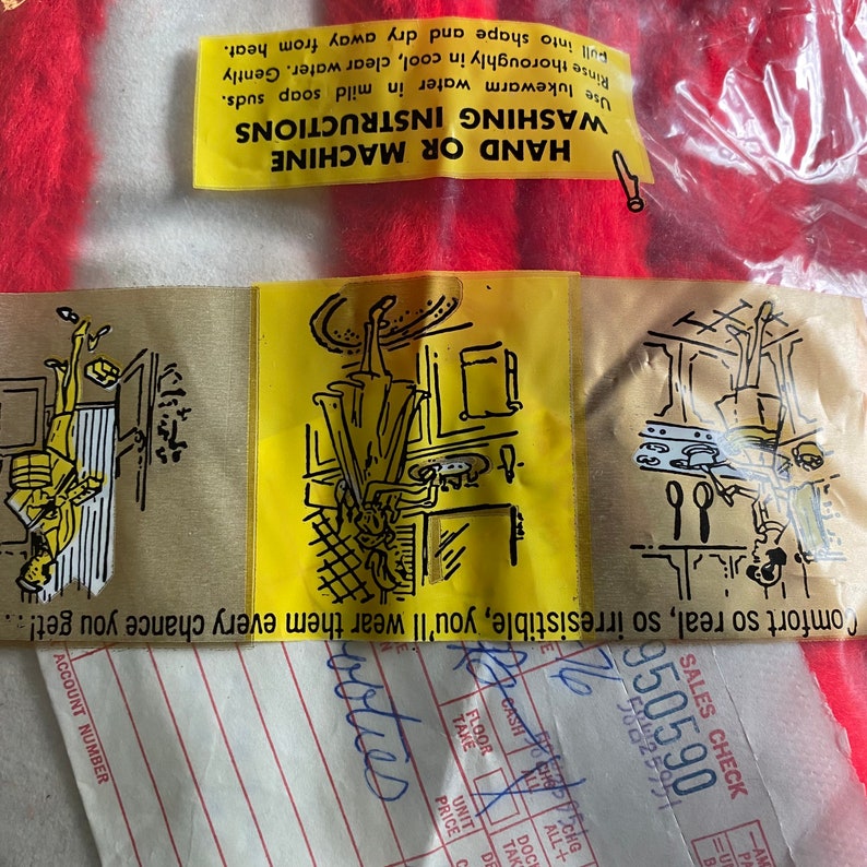 Vintage Boutique Barry Angel Treads Women’s Red Slippers - Etsy