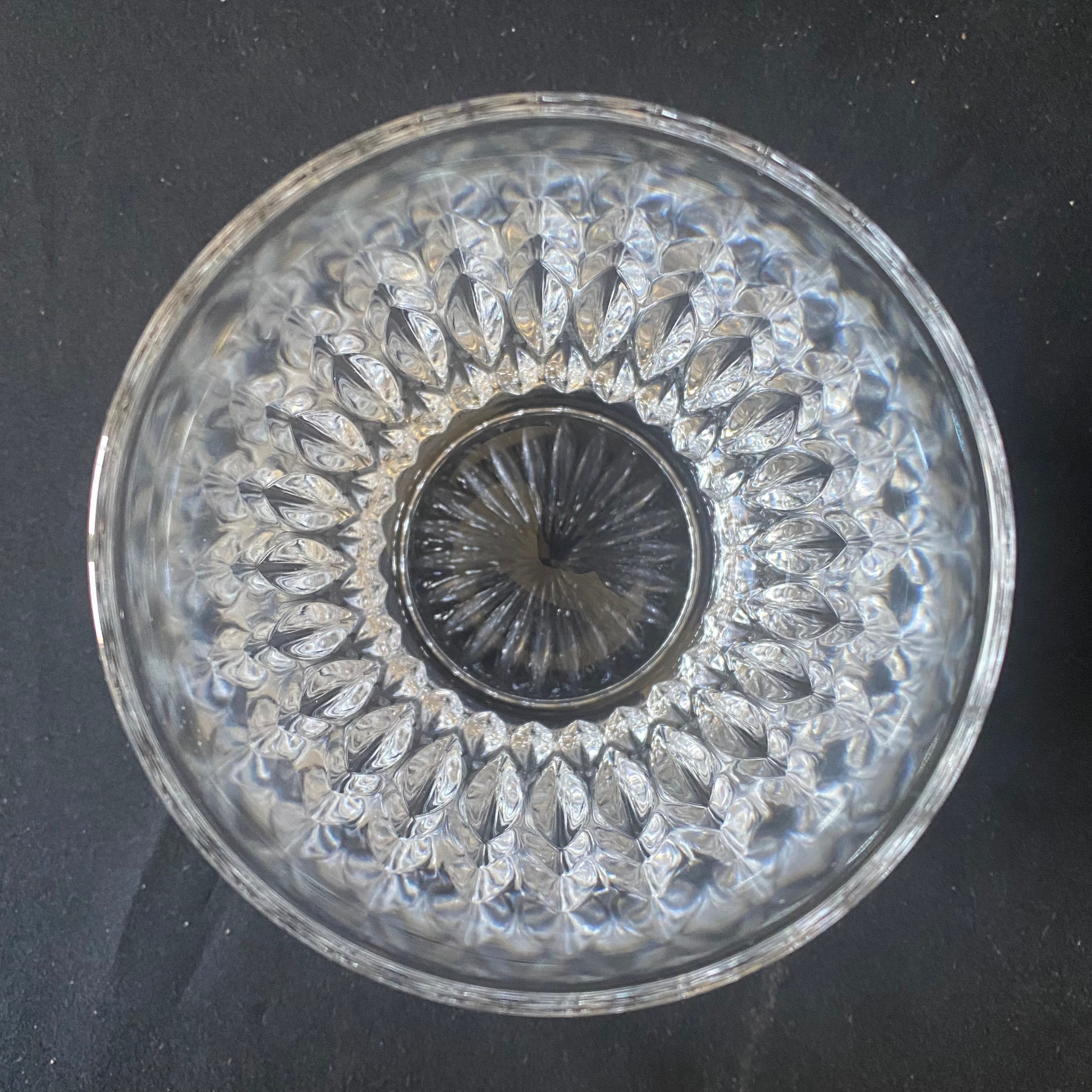 Set 11 of Vintage Princess House Ribbed Crystal Old - Etsy