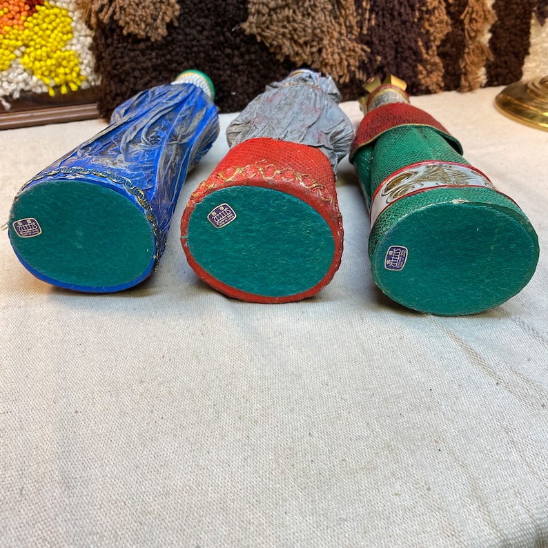 Vintage 3 Schmid Brothers Jeweled Paper Mache Nativity Magi - Etsy