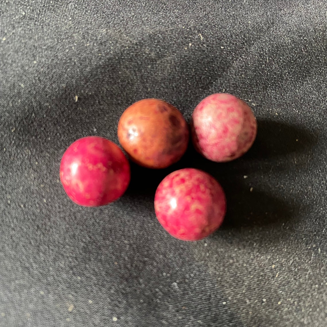 Vintage Bennington Clay Marbles Set of 35 - Etsy