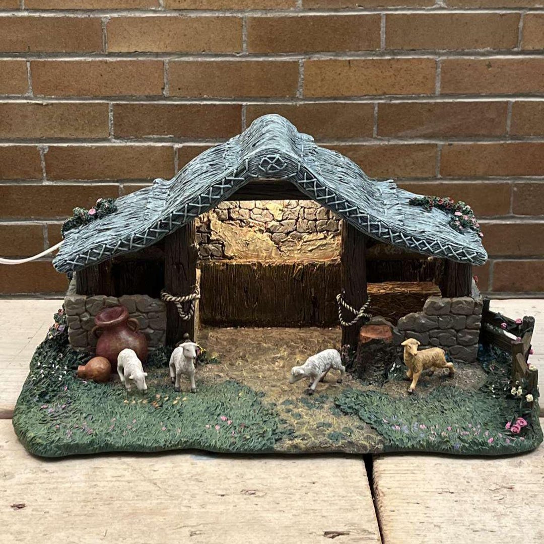 Hawthorne Village "star of Hope Creche" Nativity Scene by Thomas ...