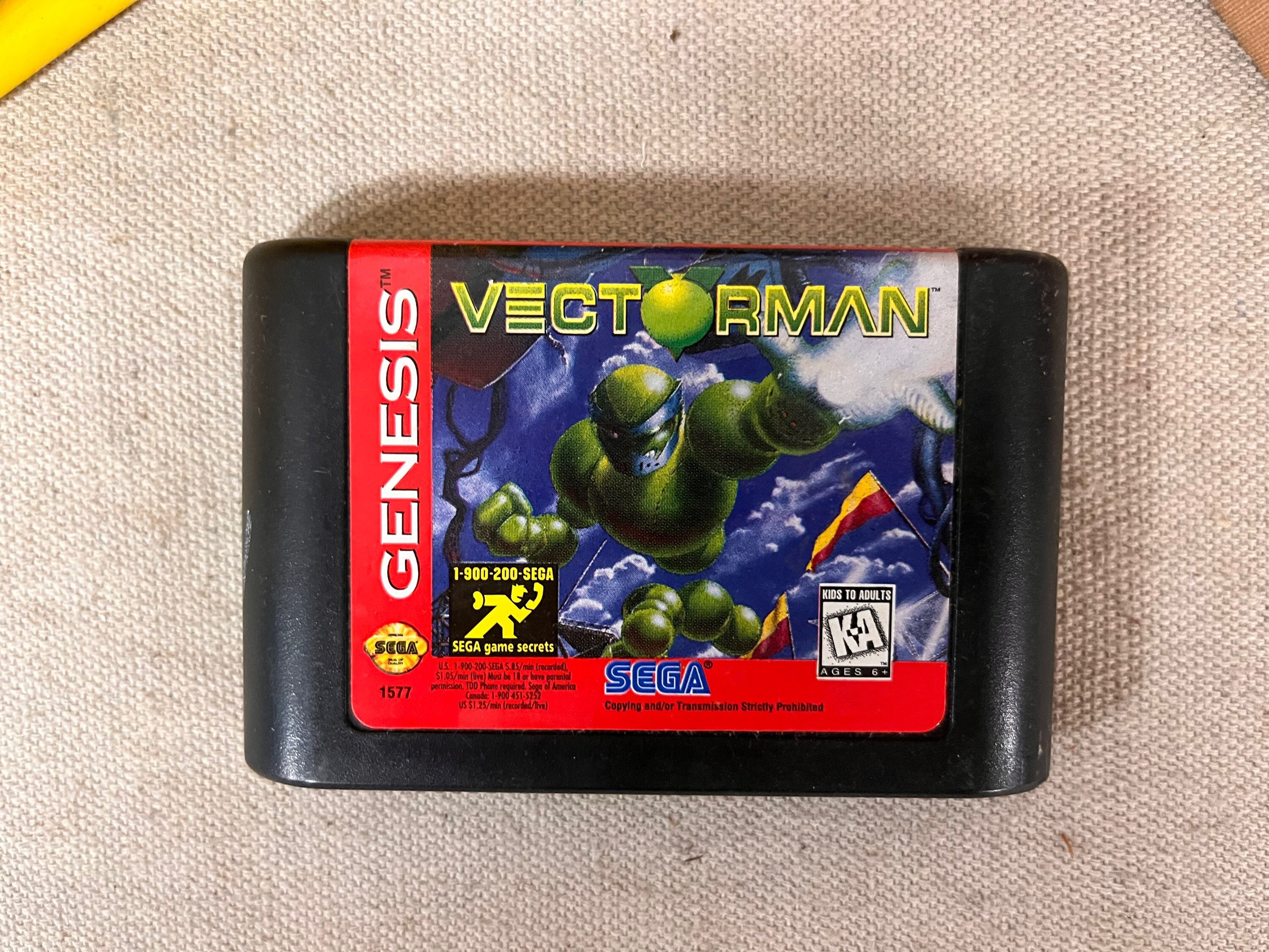Sega Game Cartridge