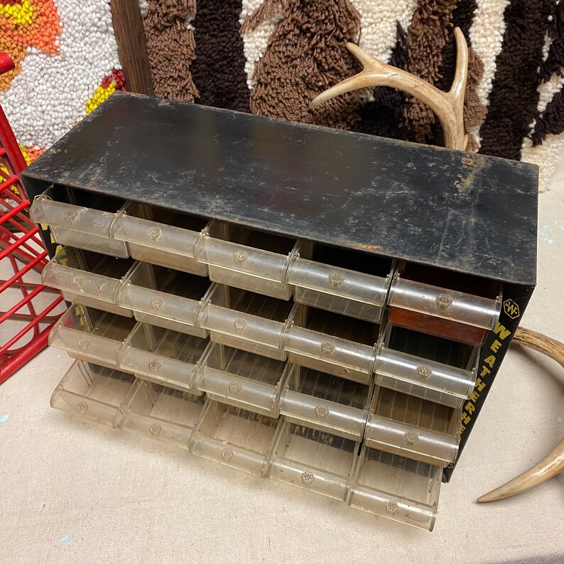 Vintage Weatherhead Metal 20 Drawer Parts Cabinet - Etsy