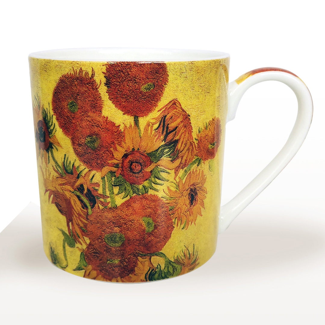 Jumbo Pint Mug Artists Design Van Gogh Sunflower - Etsy UK