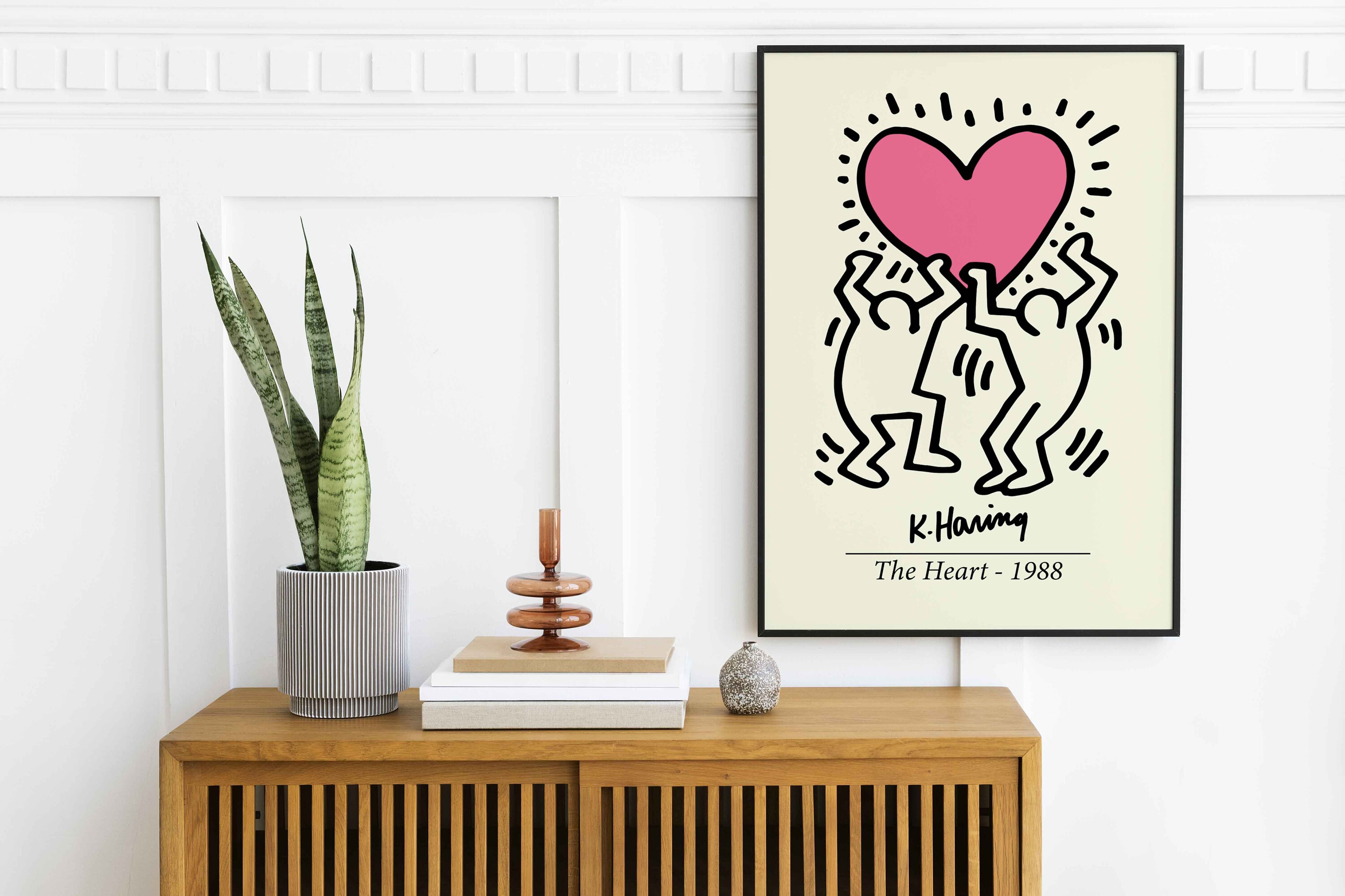 Keith Haring Love Pop Art Keith Haring Poster Keith Haring - Etsy