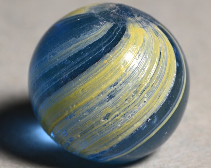 Antique Marble Brushed Indian Swirl German Handmade 19/32'' Overlay ...