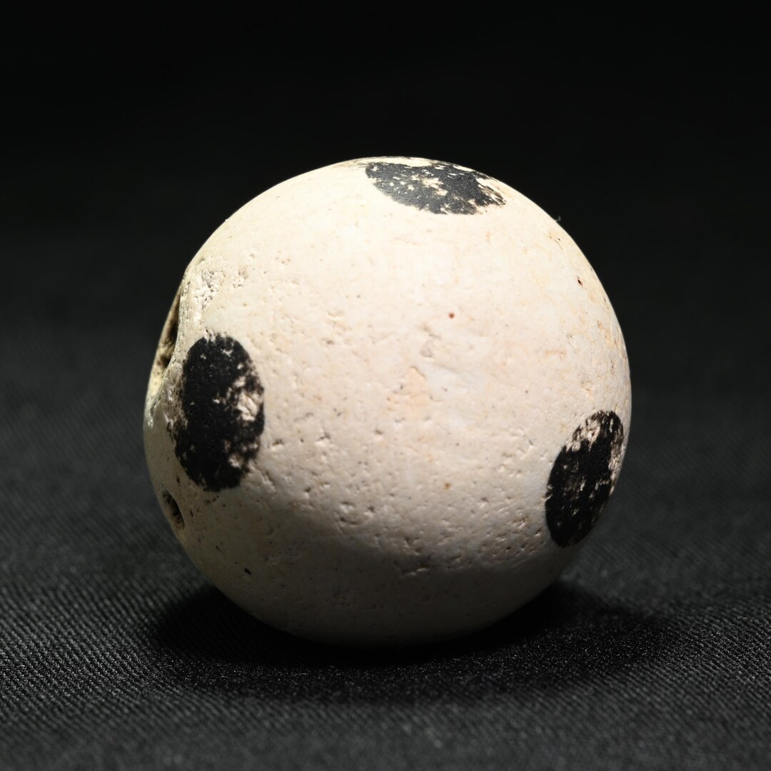 German Antique Marble Spotted Dick Hand Painted Unusual China Marble ...