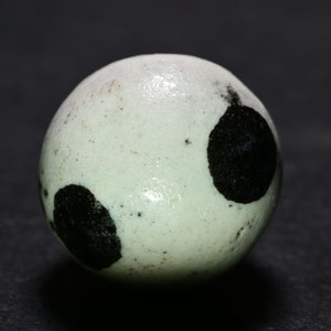 German Antique Marble Spotted Dick Hand Painted Unusual China Marble ...