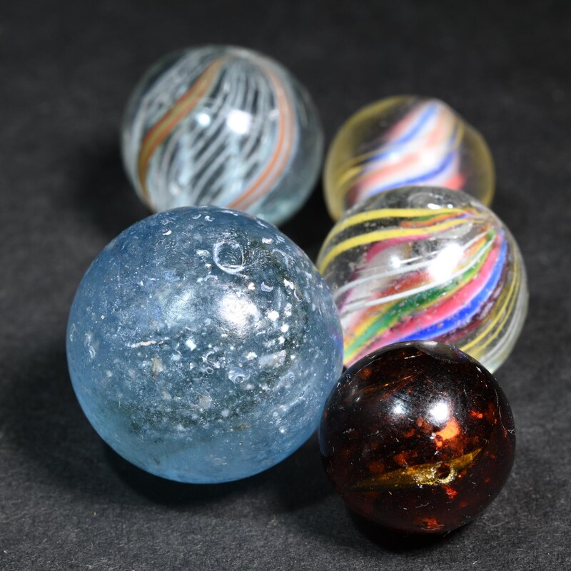 German Swirl Marbles - Etsy