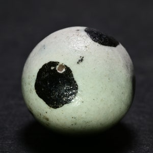 German Antique Marble Spotted Dick Hand Painted Unusual China Marble ...